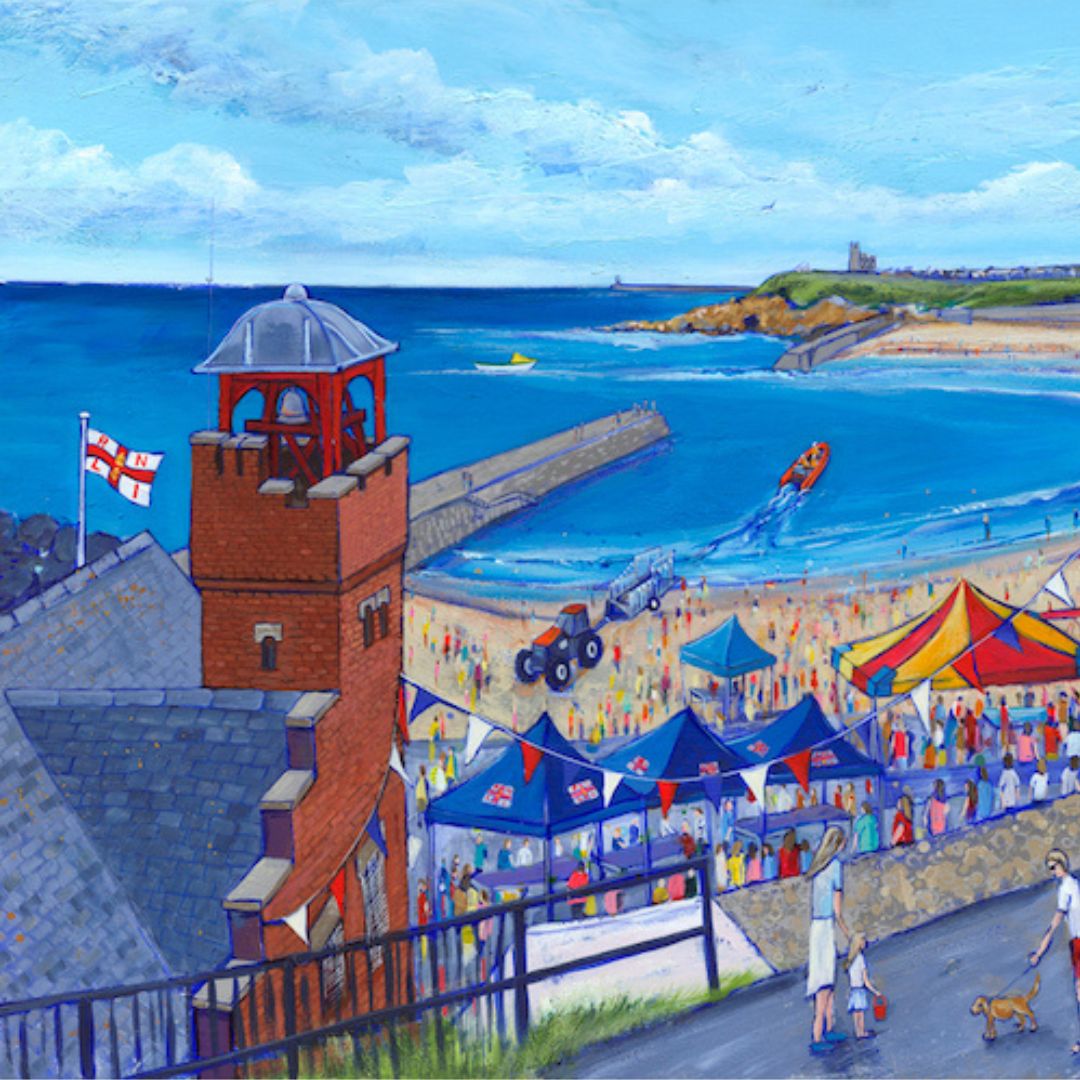 Celebrating the RNLI This Cullercoats Harbour Day | Joanne Wishart