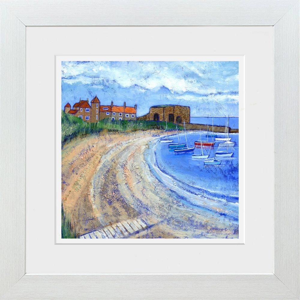 Beadnell Bay Print | Joanne Wishart