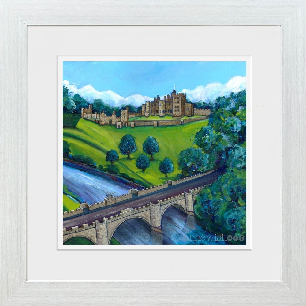 Lion Bridge at Alnwick Castle - Art Print – Joanne Wishart