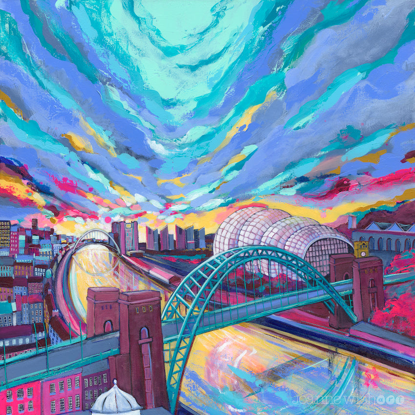 Tyne Bridge at Dawn | Fine Art Print | Joanne Wishart
