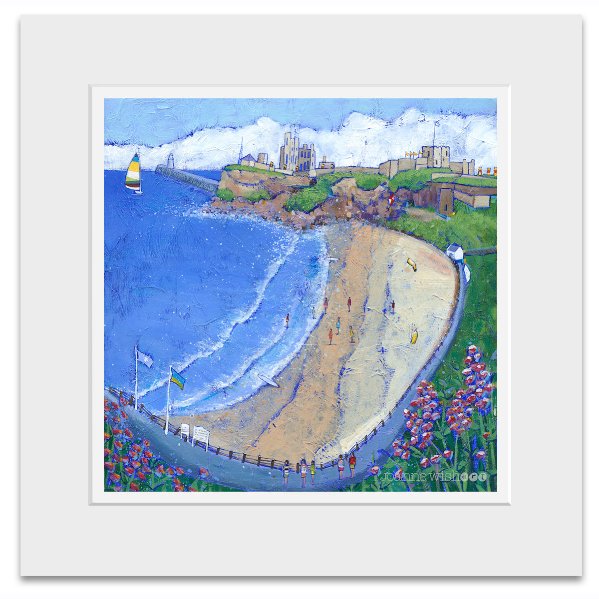 King Edward’s Bay Art Print | Joanne Wishart