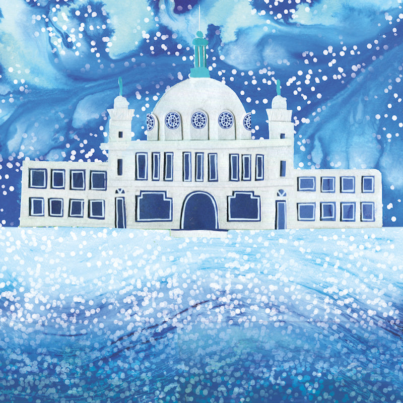 Winter at Whitley Bay | Tyneside Christmas Card | Joanne Wishart